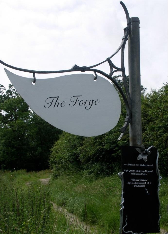The Forge Sign – Michael Hart Blacksmith